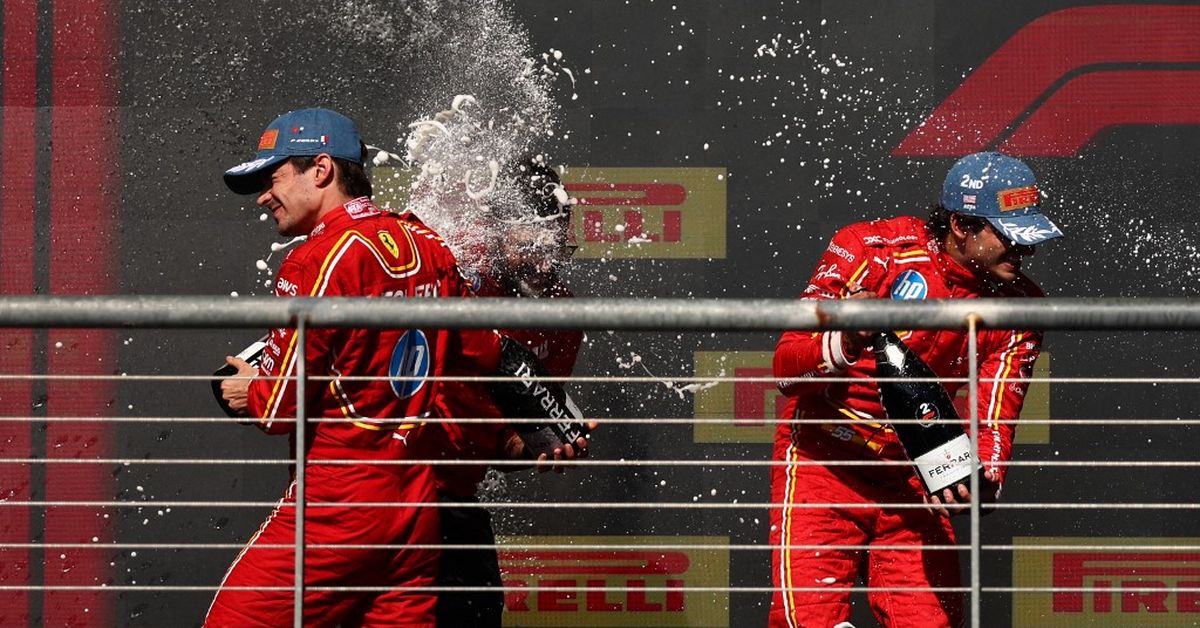 Ferrari brilla en Austin: Leclerc y Sainz sellan un histórico doblete - Automovilismo | Tvn Panamá