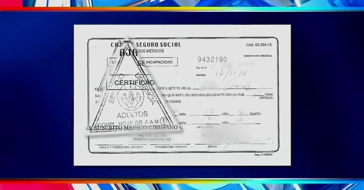 Certificados de incapacidad médica deberán cumplir nuevas regulaciones ...