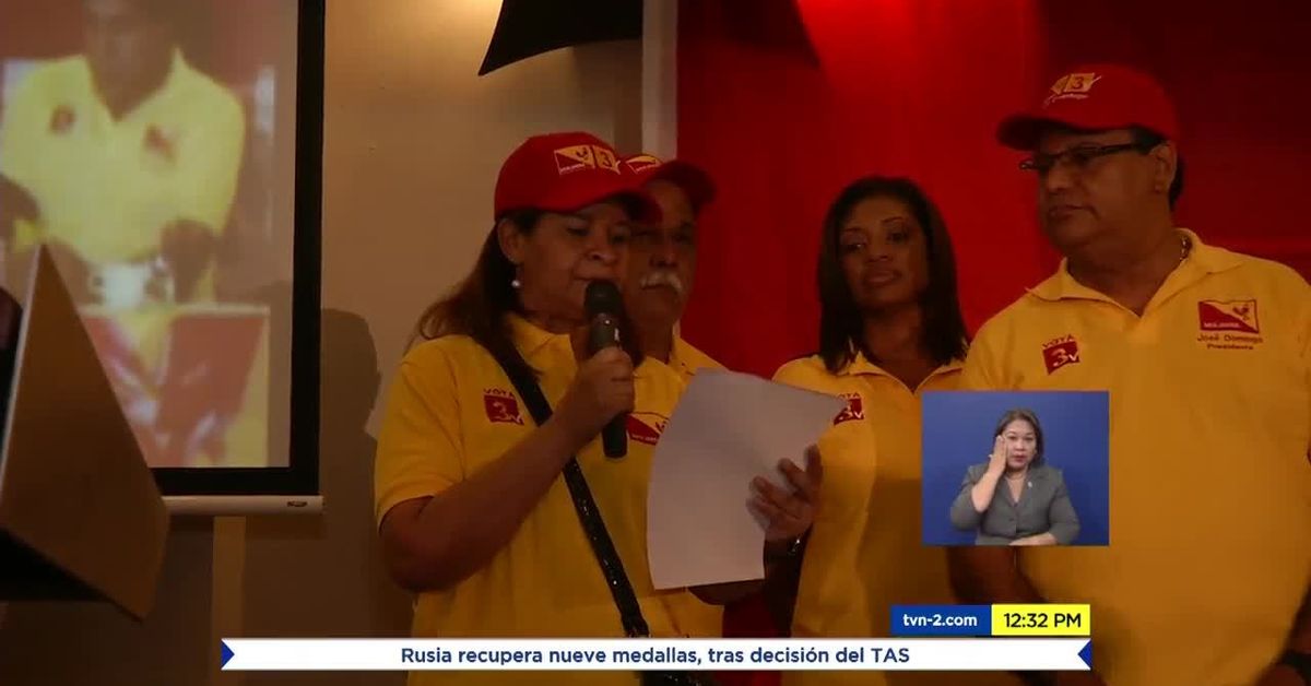 Solo una nómina ha sido postulada para elecciones internas del partido ...