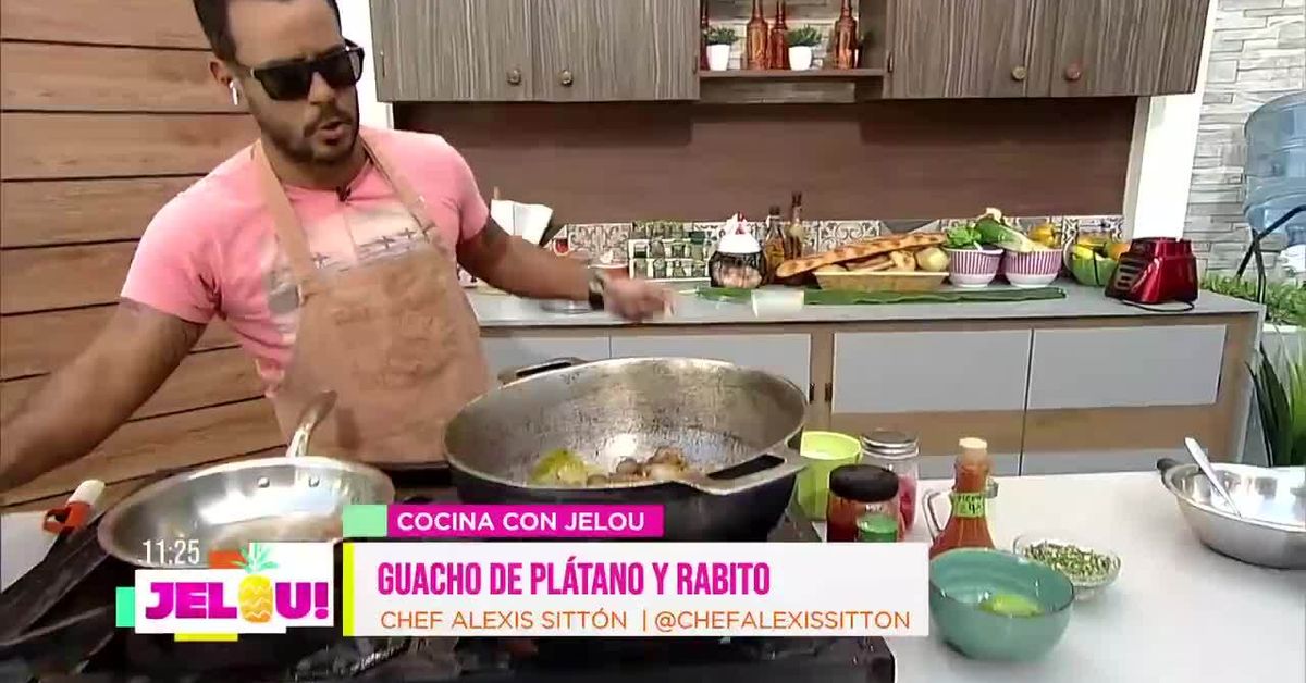 Vídeo | Receta: guacho de plátano y rabito (final) - Cocina con Alexis ...