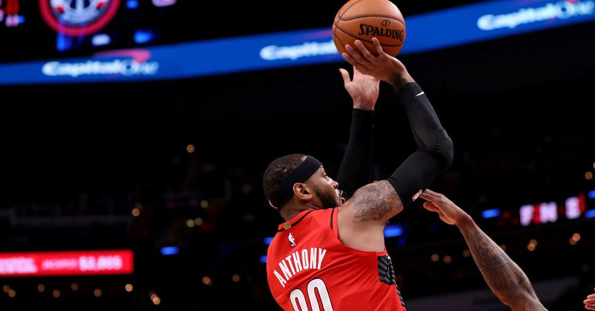 Carmelo Anthony sella la victoria de los Trail Blazers - Baloncesto ...
