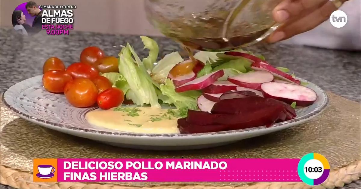 Vídeo | Pollo marinado con finas hierbas - Cocina con Alexis | Tvn Panamá