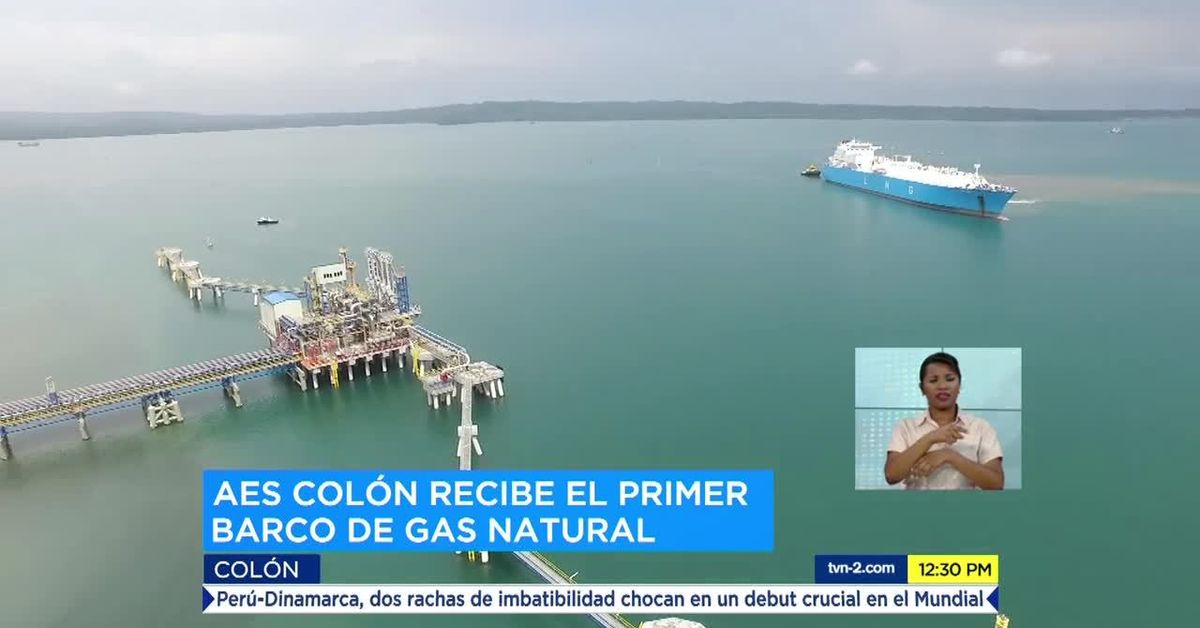 Planta de gas de AES Colón recibió el primer barco abastecedor ...