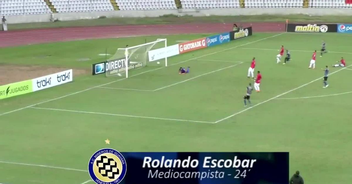 Vídeo | Anotación de Rolando Escobar con Mineros de Guayana - Somos La ...