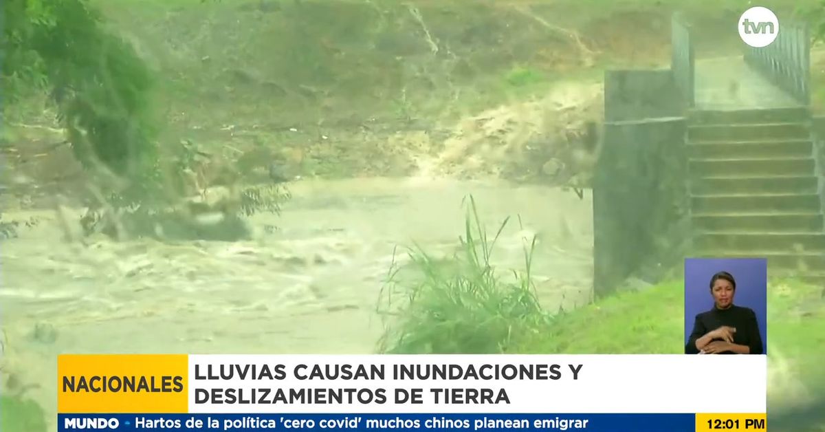 Lluvias causan inundaciones, deslizamientos y caída de árboles en Coclé ...