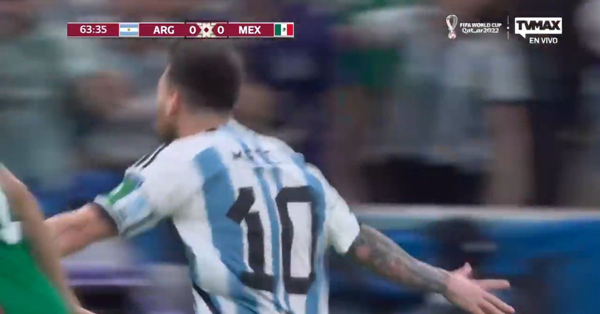 Vídeo | Argentina Vs. México: Gol de Lionel Messi - Videos | Tvn Panamá