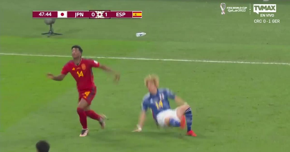 Vídeo | Japón vs. España. Gol de Japón, anotado por Ritsu Doan - Videos | Tvn Panamá