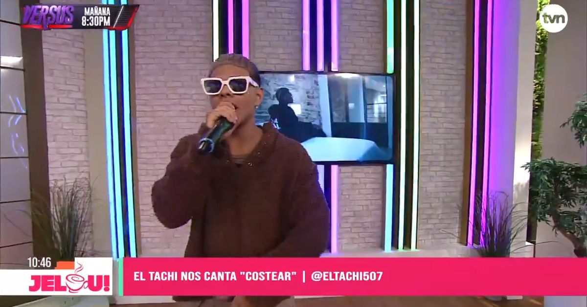 Vídeo | El Tachi canta en Jelou "Costear" - Jelou | Tvn Panamá