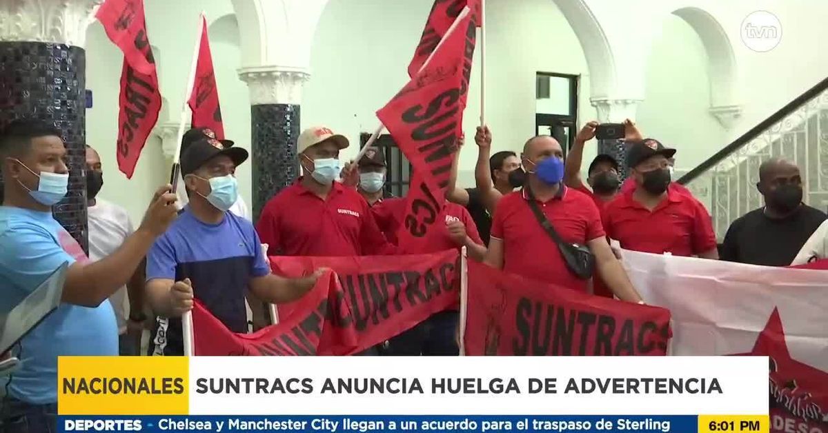Protestas: Suntracs anuncia huelga de advertencia y le piden al ...