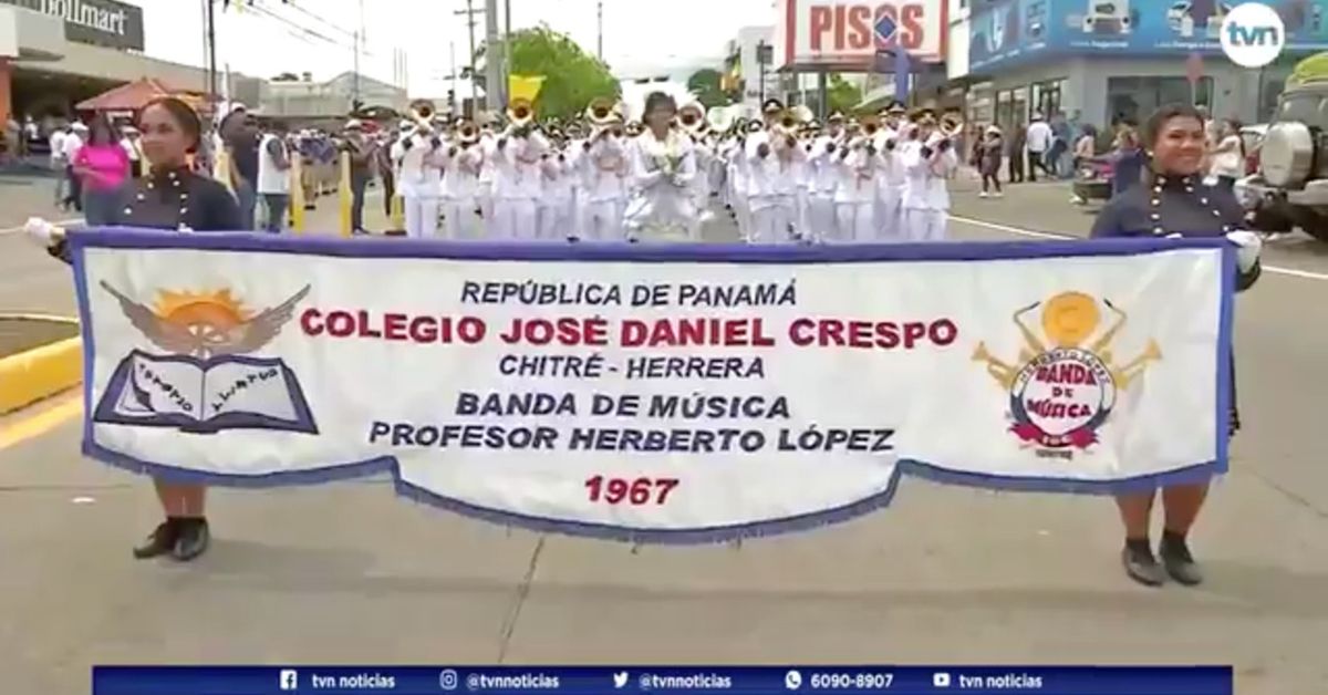 Mundial de Bandas: Banda 'Heberto López' del Colegio José Daniel Crespo ...