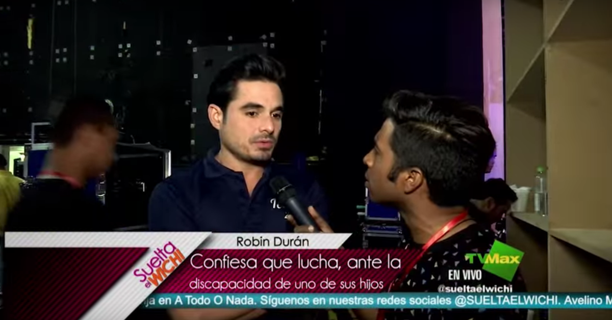 Vídeo | Robín Durán confiesa que le toca luchar mucho por su hijo ...