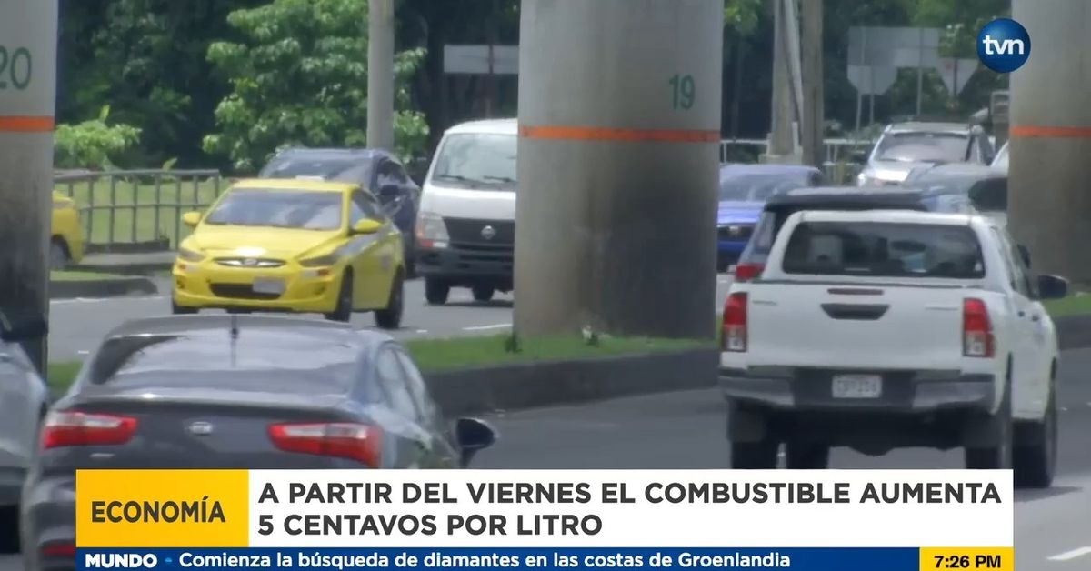 Precios de la gasolina: Precios de los combustibles en Panamá registrarán nueva alza desde este ...
