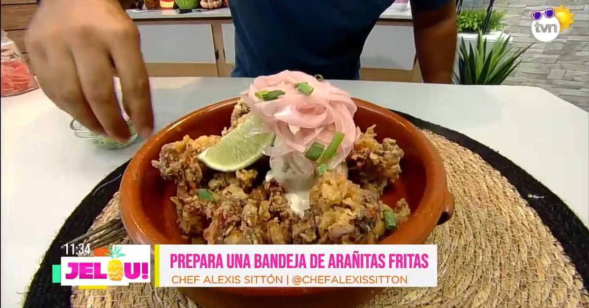 Vídeo | Receta: arañitas fritas (final) - Cocina con Alexis | Tvn Panamá