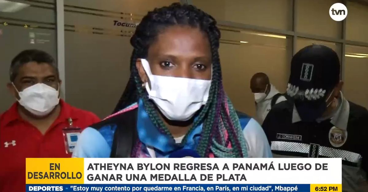Atheyna Bylon: Atheyna Bylon regresa a Panamá con su segunda medalla ...