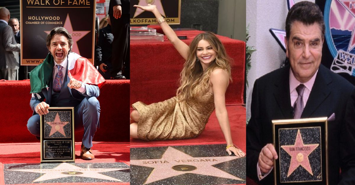 Hollywood: ¿Quiénes son los latinos que tienen su estrella en el Paseo de la Fama de Hollywood ...