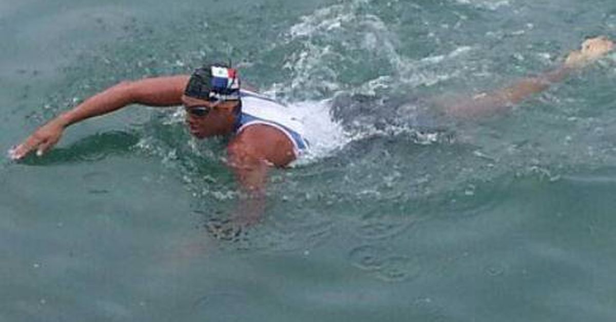 César Barría nada a mar abierto - Natación | Tvn Panamá