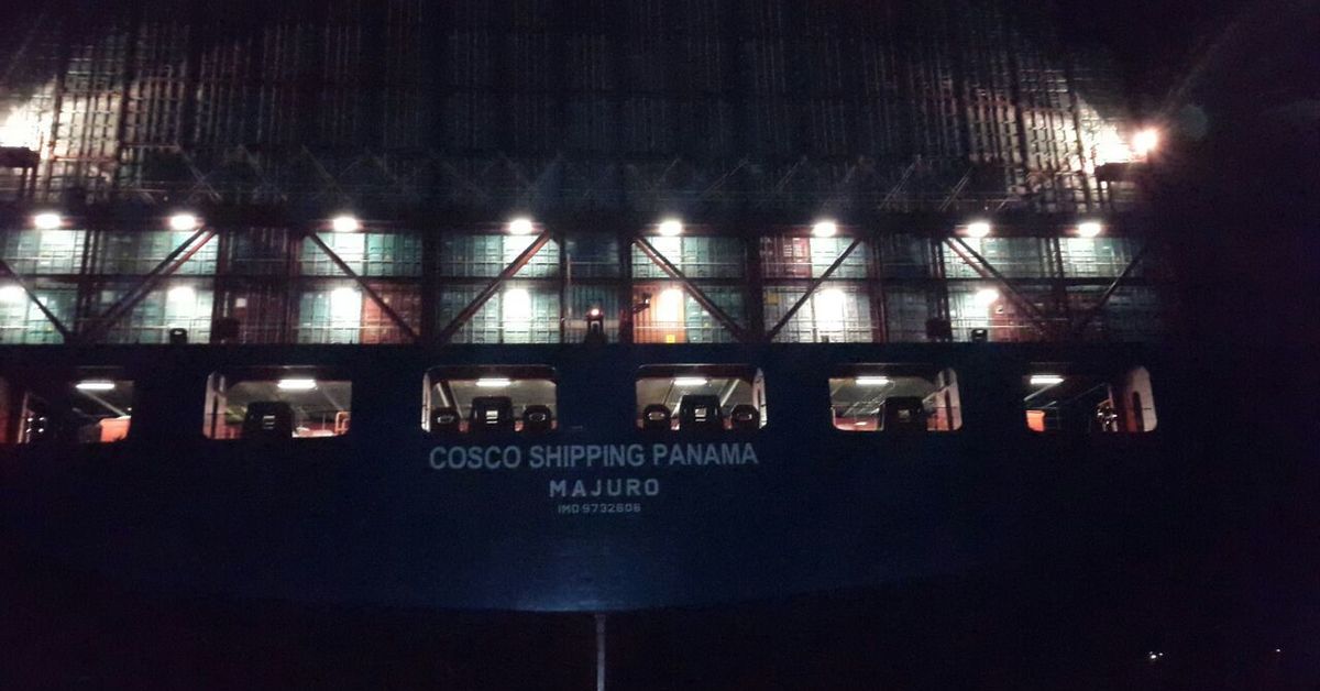 Cosco Shipping Panama llega a Colón para tránsito inaugural por Canal ...