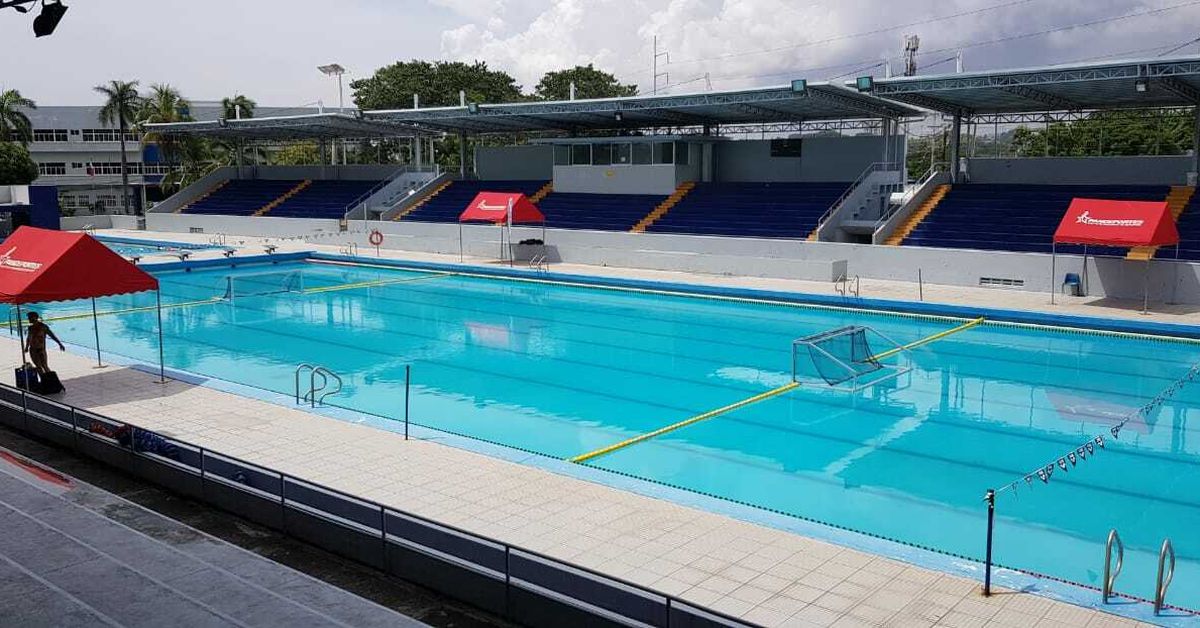 Piscina Eileen Coparropa sede de la Copa Internaciones de Waterpolo ...
