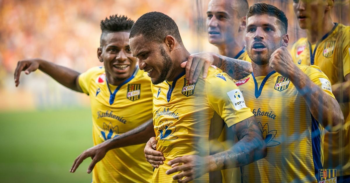 Eric Davis participó en la goleada del FC DAC 1904 sobre el Slovan ...