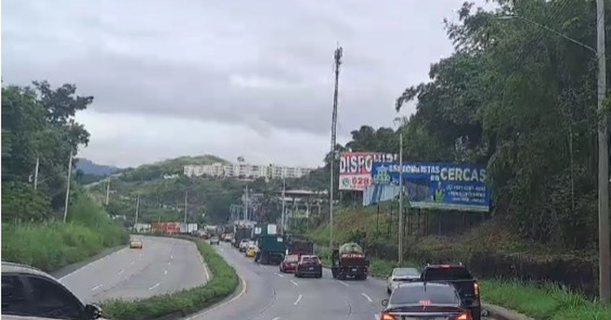 Protestas en Panamá: Así se encuentra el tráfico vehicular en algunos ...