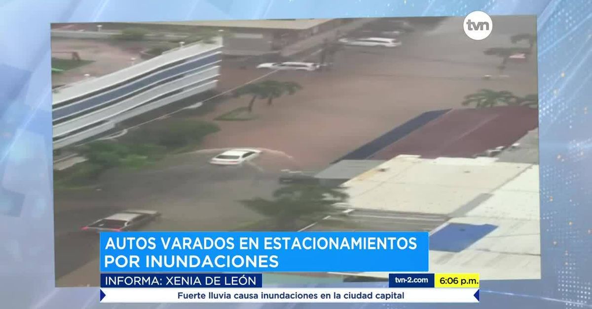 Fuerte lluvia causa inundaciones en la ciudad capital - Nacionales ...