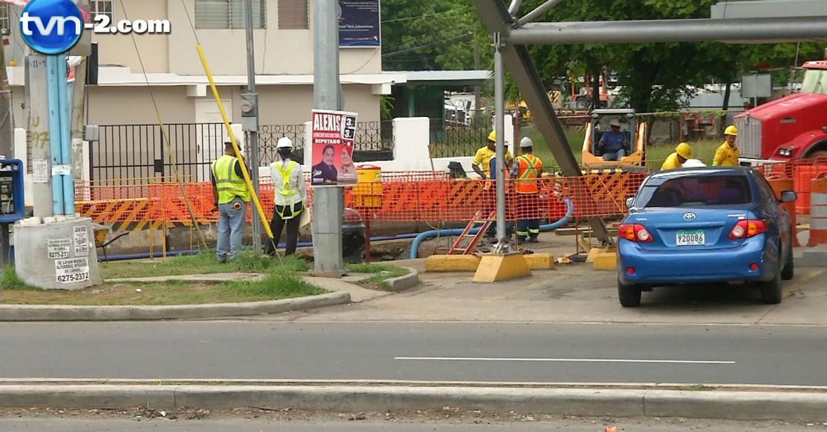 MOP realiza trabajos en calles de Chanis - Nacionales | Tvn Panamá