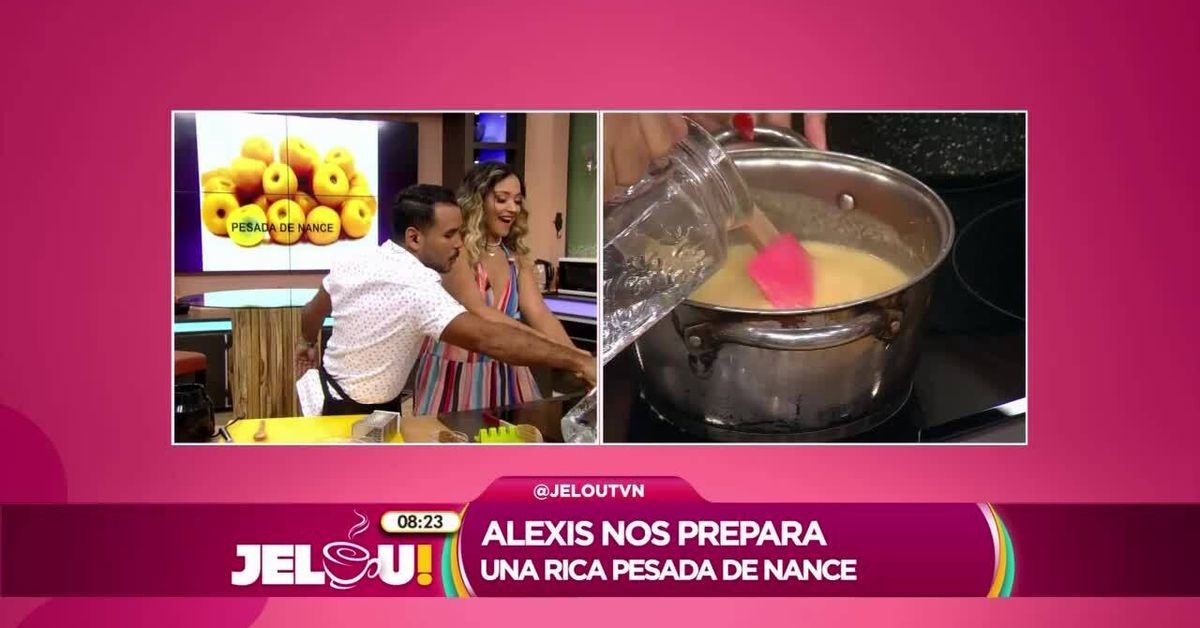 Vídeo | Alexis nos prepara una rica pesada de nance - Cocina Con Alexis ...