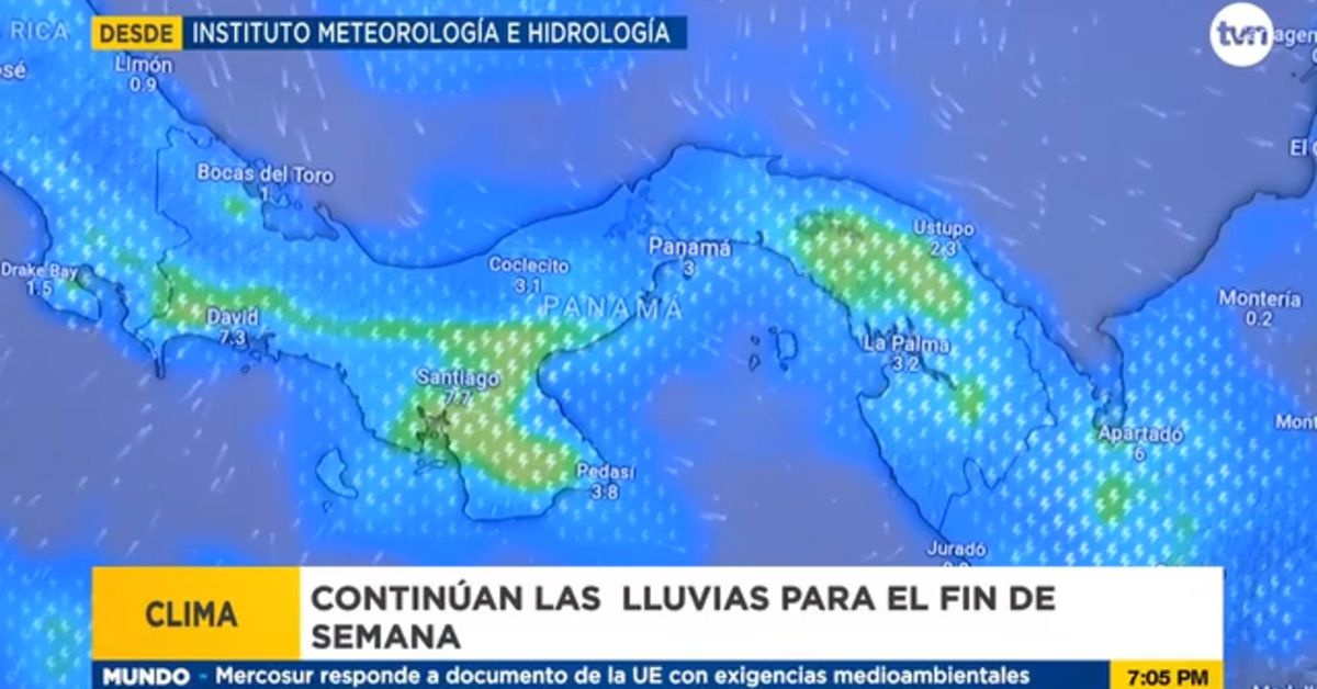 Clima Panamá: ¿Cómo estará el clima este fin de semana? - Nacionales ...