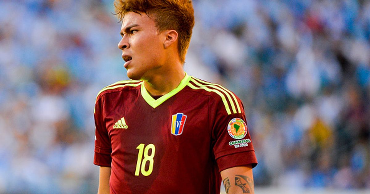 El delantero venezolano Adalberto Peñaranda, nuevo jugador del Málaga ...