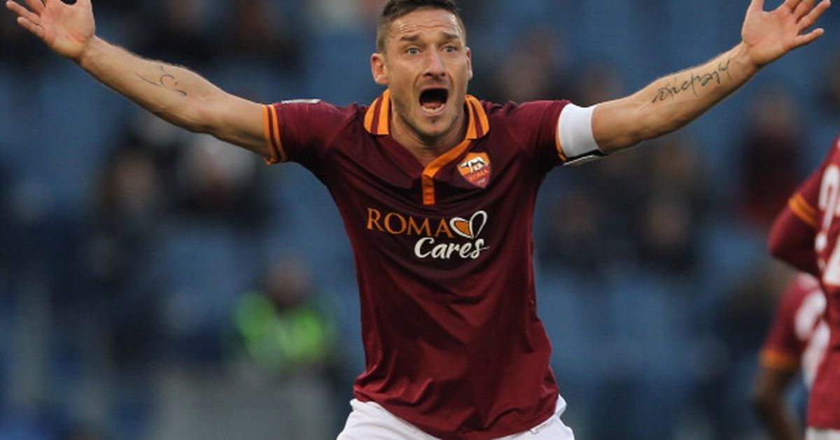 Totti: "Me encantaría entrenar a la Roma, empezar - Fútbol ...