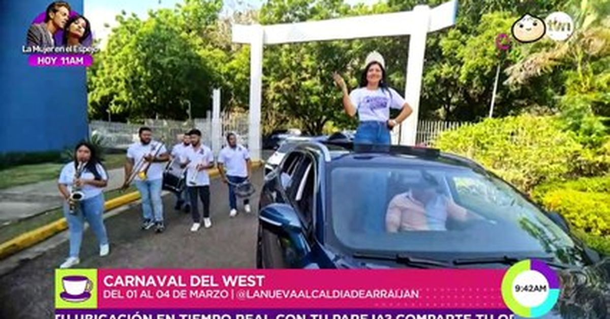 Vídeo | ¡Murga y todo! Nos visitó la reina del Carnaval del West 2025 ...