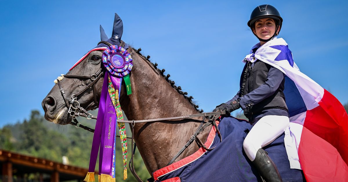 Panamá se hizo notar en Mundial FEI World Children de equitación con ...