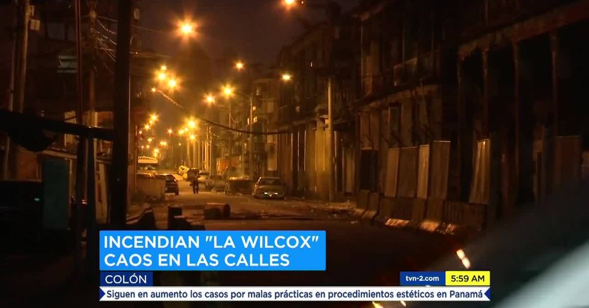 Bomberos atienden incendio en la histórica Casa Wilcox en Colón ...
