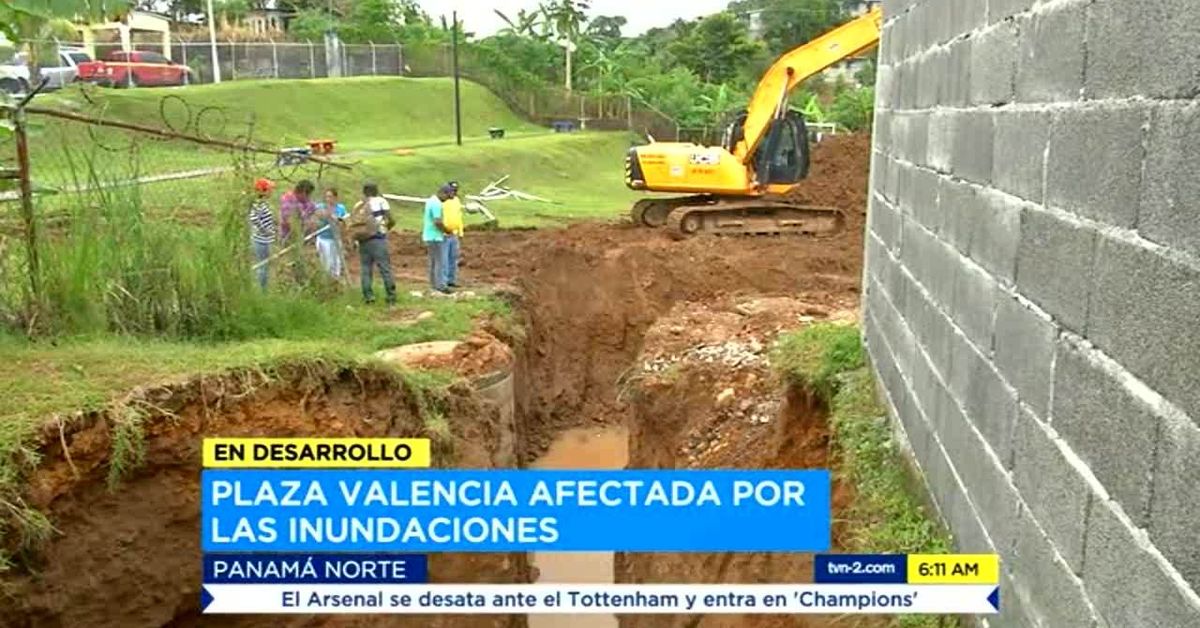 Inundación en Plaza Valencia deja 22 familias damnificadas - Panamá ...