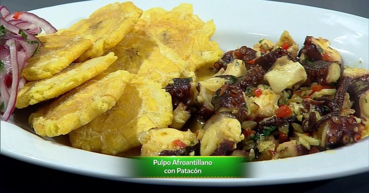 Vídeo | Pulpo afroantillano con patacón - Recetas | Tvn Panamá