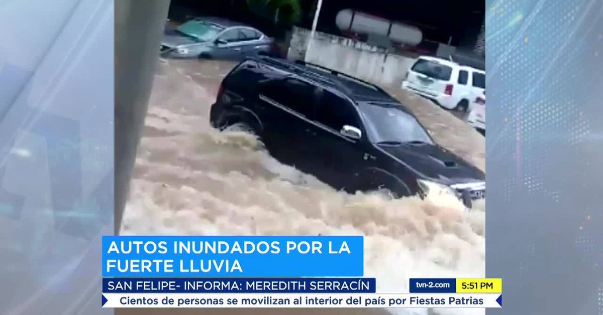 Lluvias provocan inundaciones en calles de la ciudad capital ...