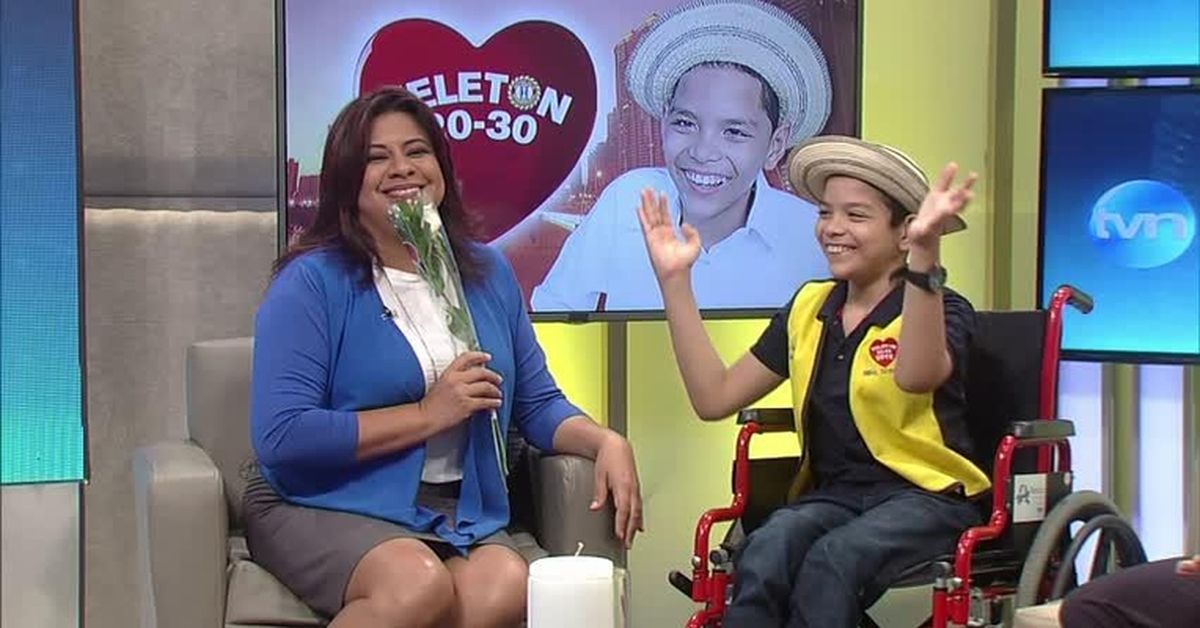 Vídeo | Niño símbolo, listo para la Teletón 20-30- 2015 - Entrevistas ...