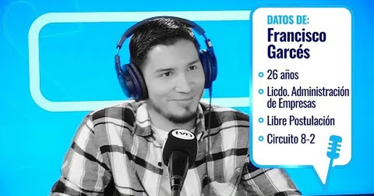 Vídeo | Caras Nuevas | Francisco Garcés, candidato por la libre ...