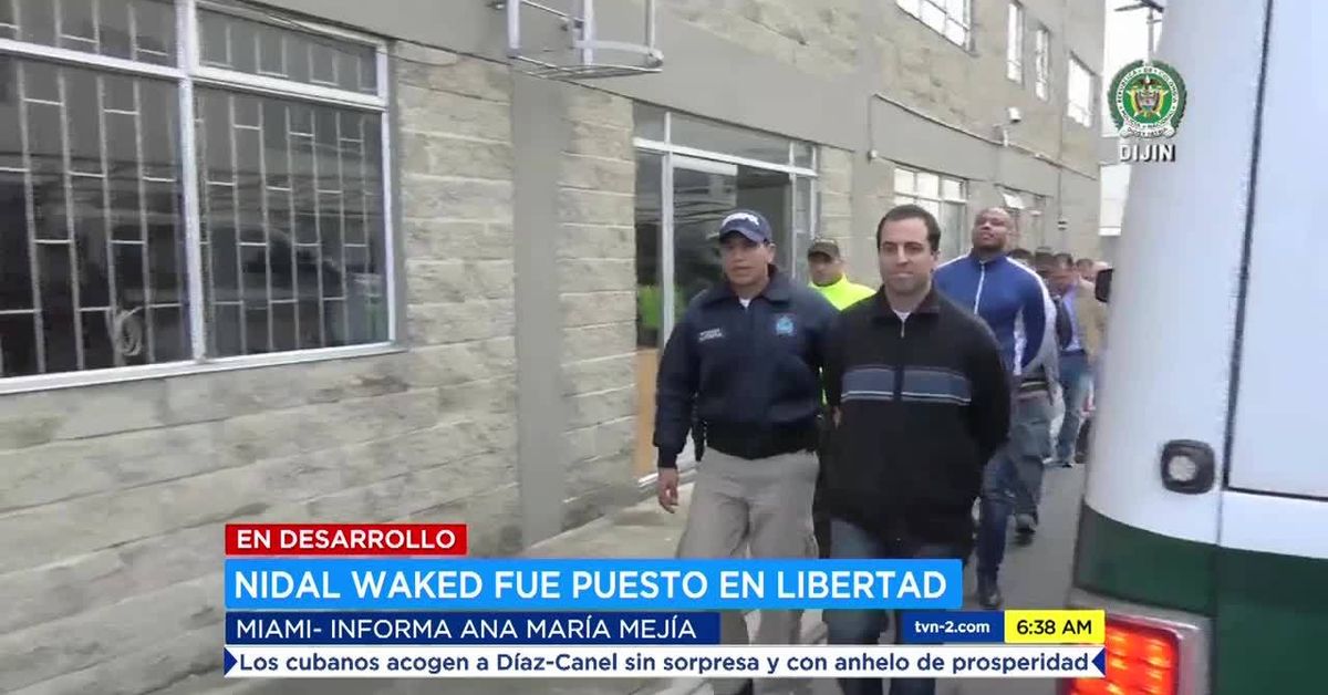 Nidal Waked sale de prisión en Miami - Nacionales | Tvn Panamá