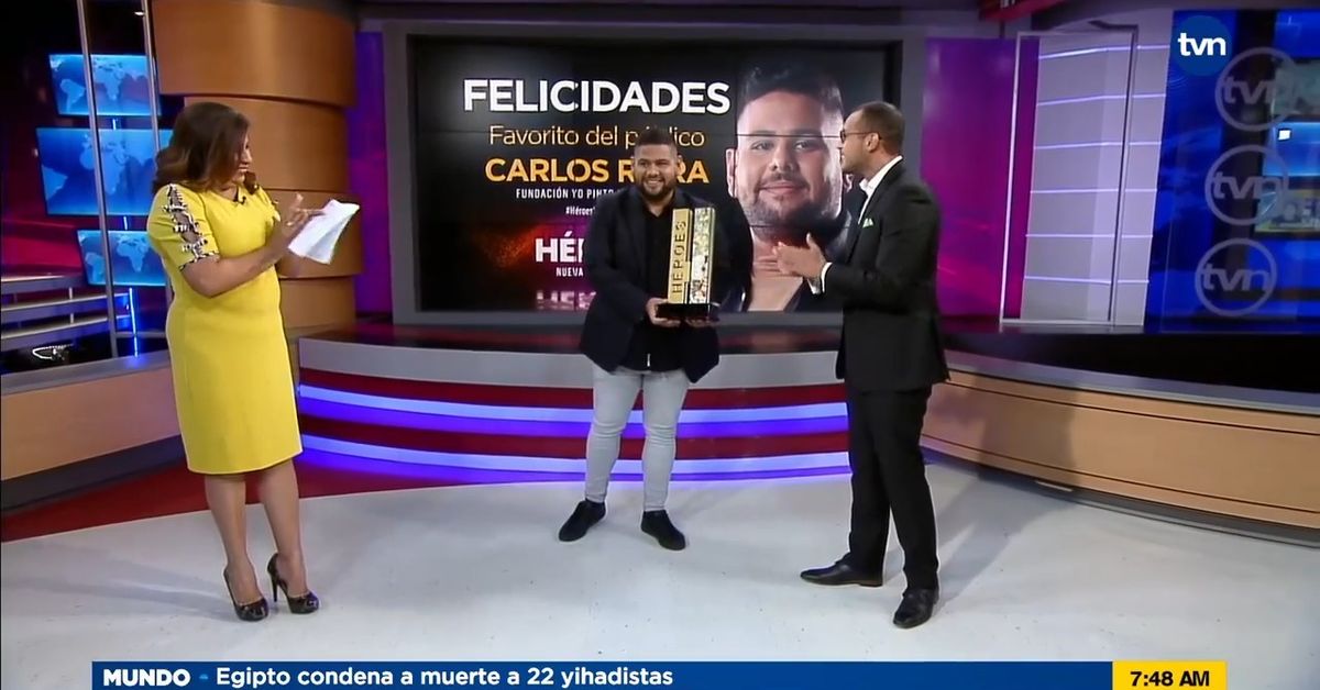 Héroes por Panamá: Carlos Riera, de ‘Yo pinto una sonrisa’, gana como ...