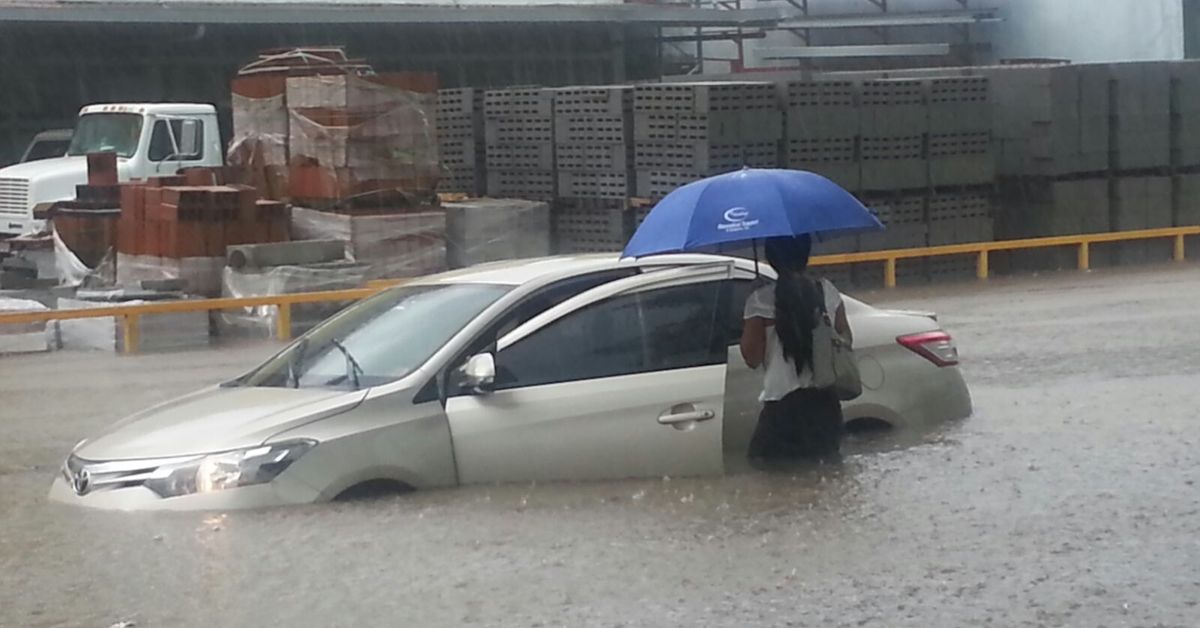 Inundaciones por las lluvias de este martes, 8 de septiembre ...