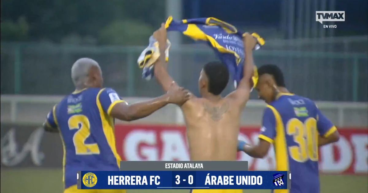 LPF | Herrera FC goleó al Deportivo Árabe Unido en duelo de la jornada ...