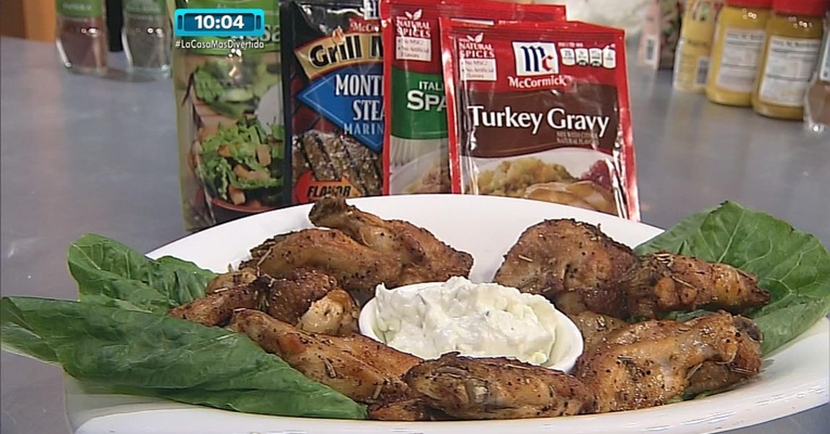 Vídeo | Alitas con salsa de blue cheese - Recetas | Tvn Panamá