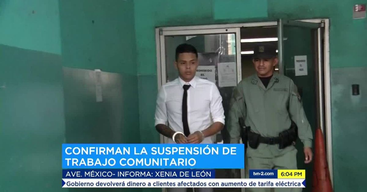 Confirman suspensión de trabajo comunitario a 'El Tachi' - Nacionales ...