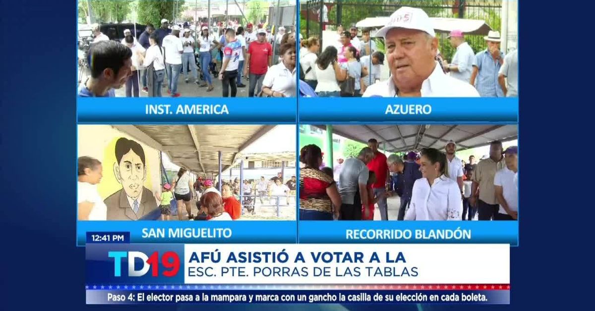 Vídeo | Diputado “Tito” Afú vota en Las Tablas - 100 Días en el Poder ...