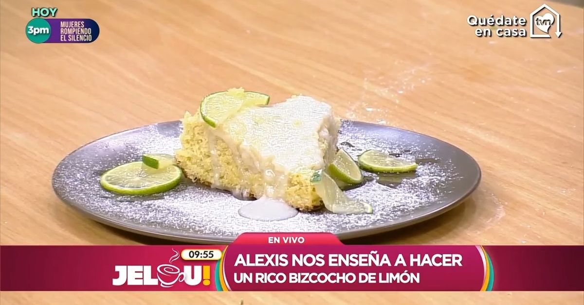 Vídeo | Alexis nos enseña a hacer un rico bizcocho de limón - Cocina ...