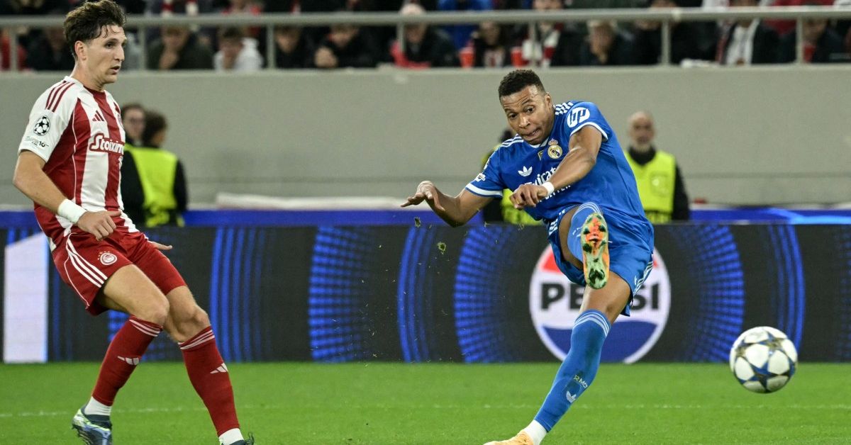 Champions League | Olympiacos vs Real Madrid: Mbappé firma un póker y ...