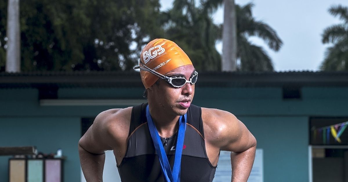 Diez datos sobre César Barría, el nadador panameño que supera los ...