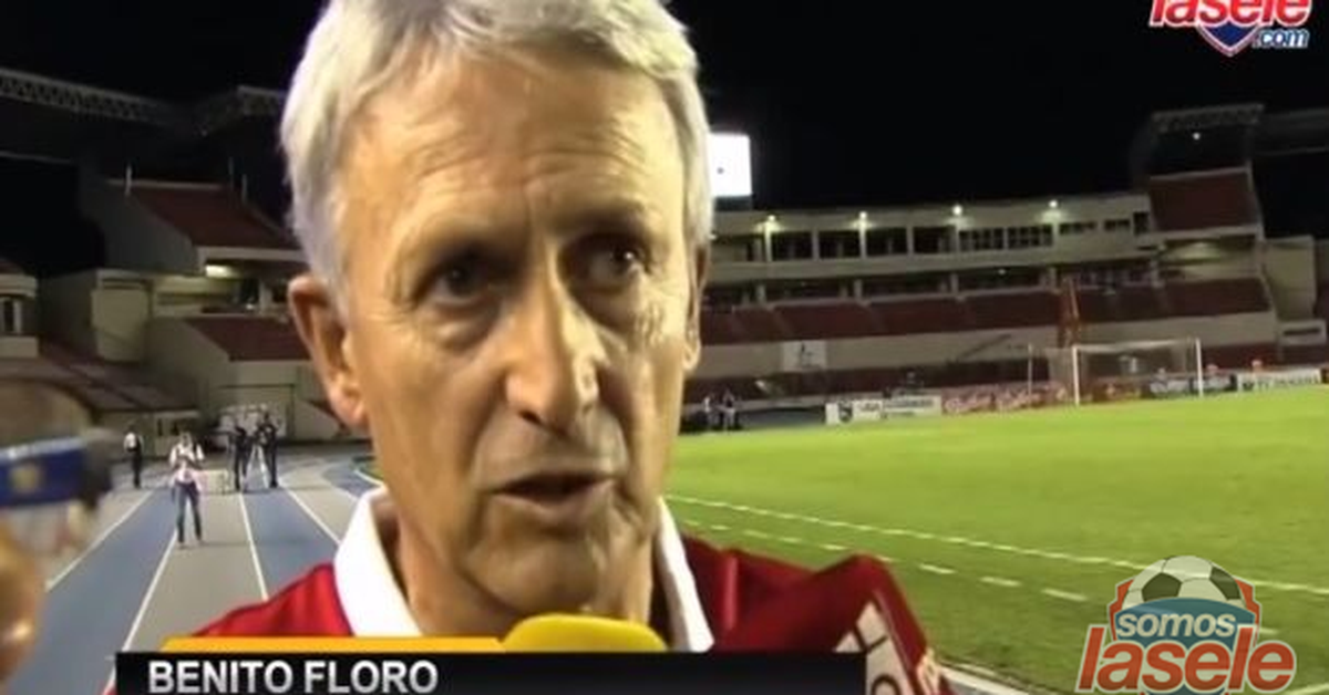 Benito Floro no quedó satisfecho con el juego de su selección - La Sele ...