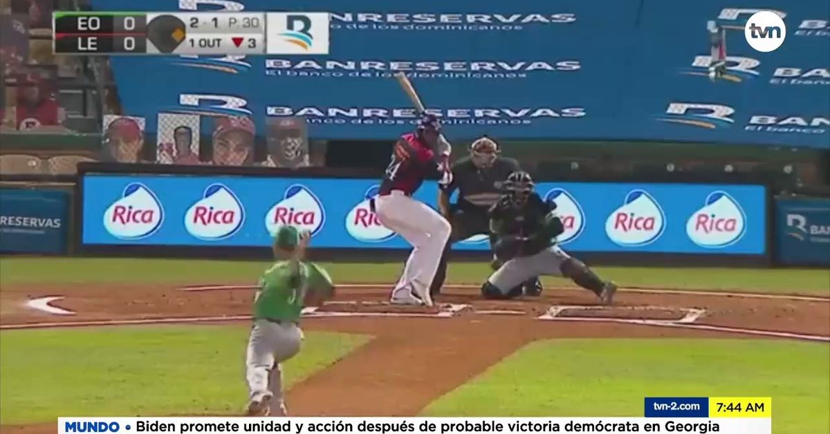 Vídeo | Andy Otero y Paolo Espino al montículo esta noche en el béisbol ...